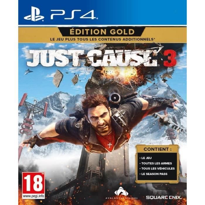 Just Cause 4 PS4 + 1 Porte Clé Offert + 1 Led Skin - Cdiscount Jeux vidéo