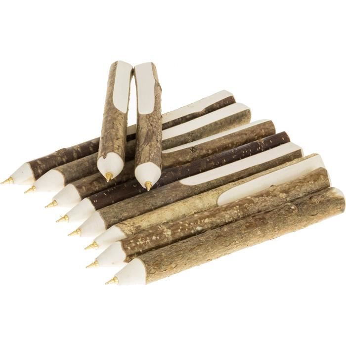 Werbeartikel - Lot de 50 stylos à bille en forme de branche ...
