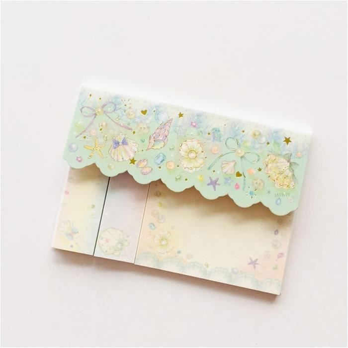 Note Collante 60 Pages 2 + 1 Robe De Fleurs Princesse De Style Dentelle ...