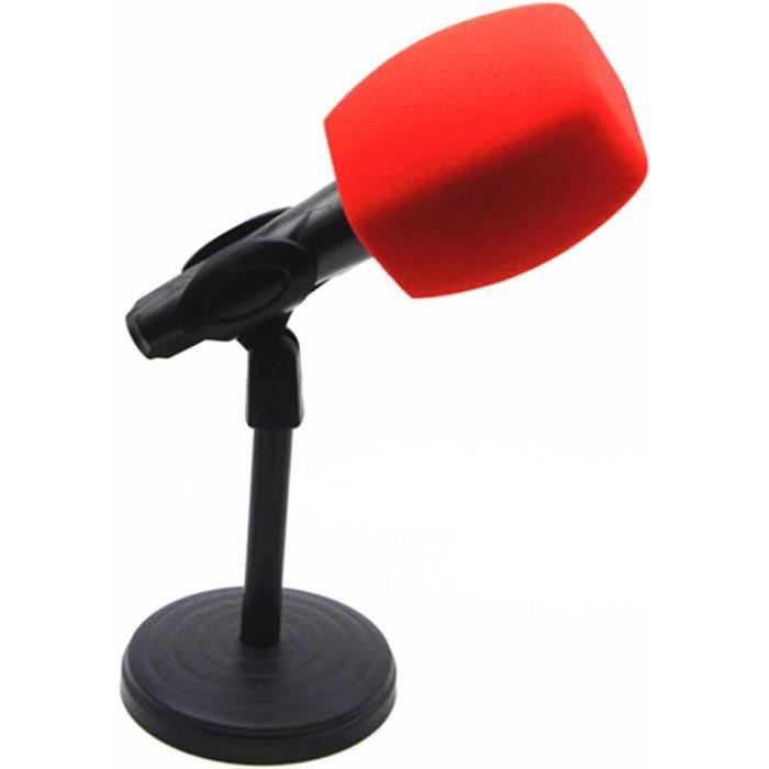 Microphone Mousse Pare-Brise Éponge Housse Micro Pare-Brise Filtres ...