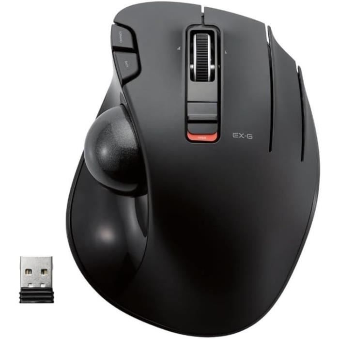 Wireless Track Ball Mouse 6 Button Height Of The Tilt Function Grip ...