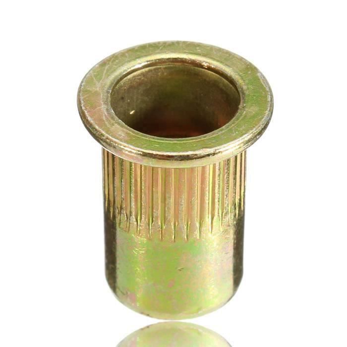 Ecrou Rivetage Rivet Nut Steel Filetés Acier Insert M3 M4 M5 M6 M8 M10 ...
