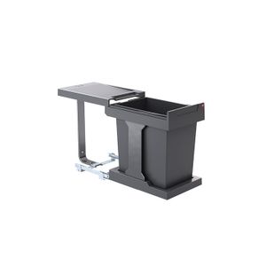Poubelle cuisine encastrable coulissant - Cdiscount