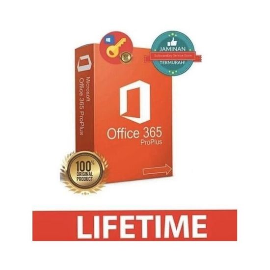 Microsoft - Office 365 - Accès à Vie - 32 & 64 Bits - 5 PC-Mac - Cdiscount Informatique