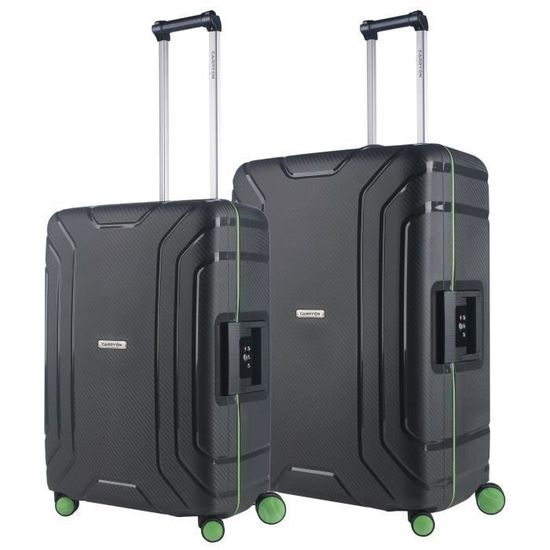 Set de 2 Valises CarryOn Steward - Moyenne Valise de Voyage + Grande ...
