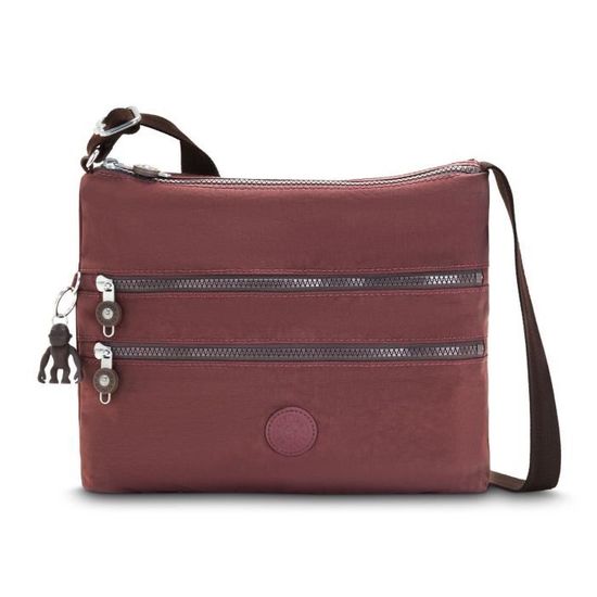 Kipling Basic Eyes Wide Open Alvar Medium Shoulderbag Mahogany [185956 ...