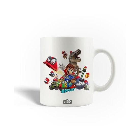 Mug en Céramique - Super Mario - 3D World - 30cl - Compatible Lave ...