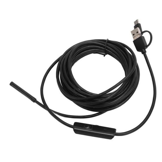 Endoscope - ZJCHAO - 5.5mm - IP67 étanche - 640x480 - 70° angle de ...
