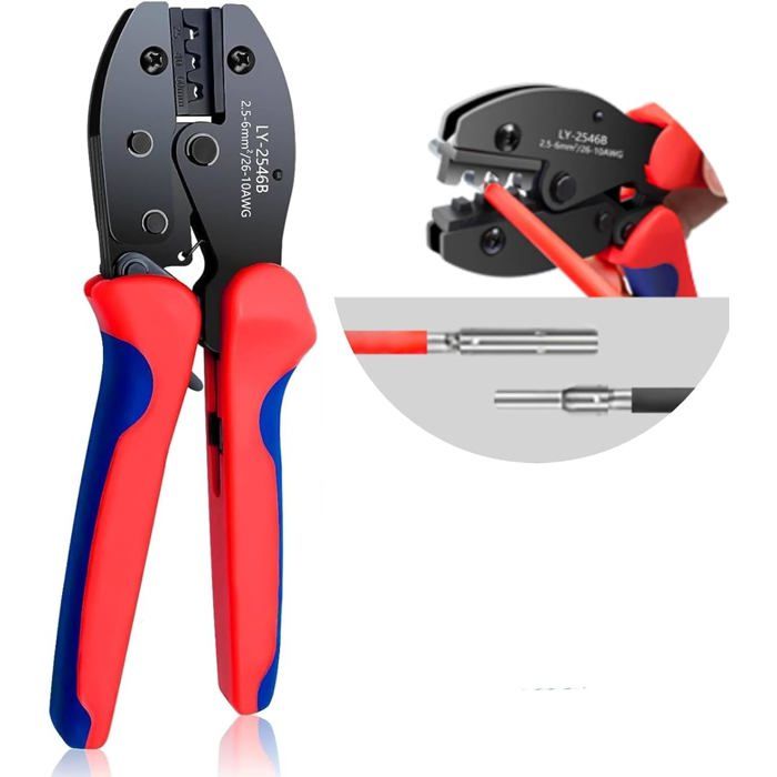Pince à sertir pour panneau solaire pince à sertir pour câble solaire 2,5/4/6 mm² - Cdiscount ...