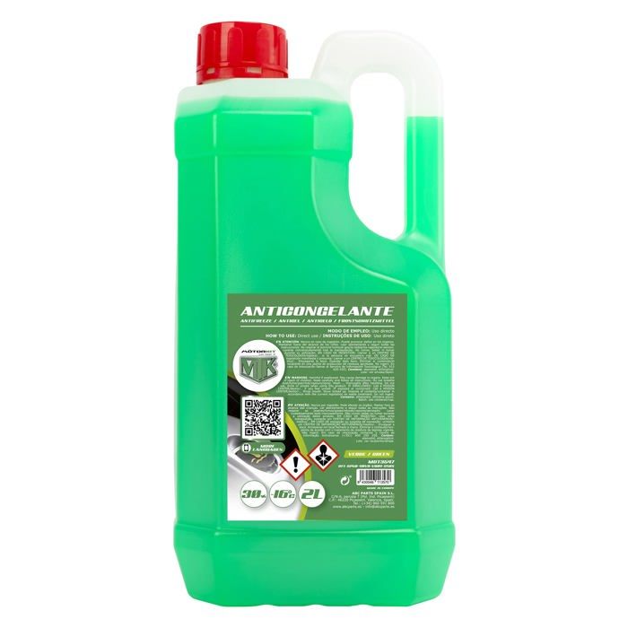 Antigel Liquide de refroidissement - MOTORKIT - MOT3547 - 30% - Vert ...