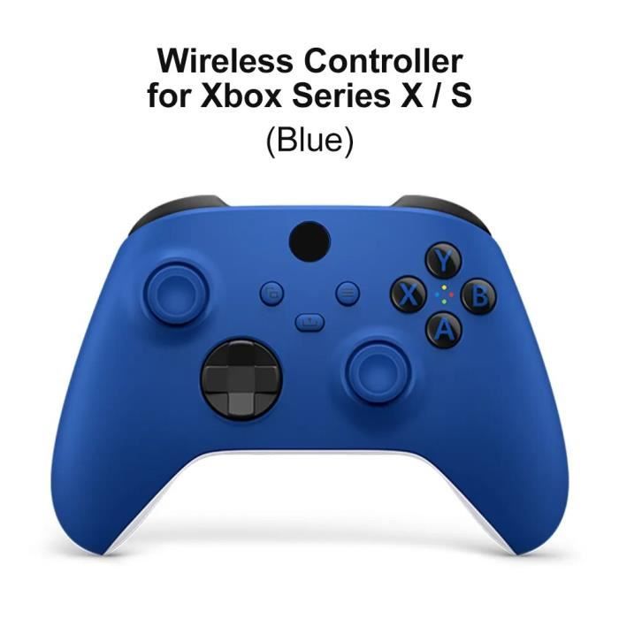 Manette de jeu - AIHONTAI - Xbox One - Sans fil Bluetooth - Vibration - Couleur Bleu - Cdiscount ...