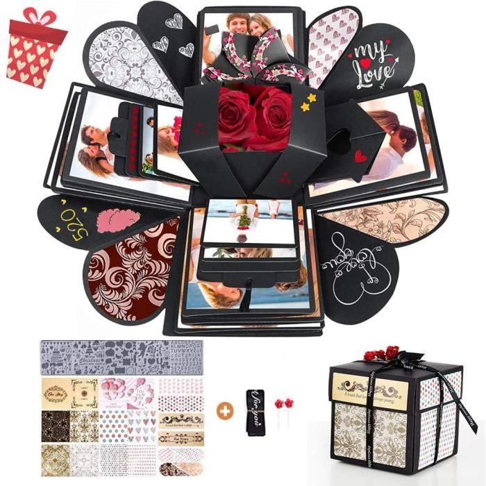 Explosion Boîte Créatif, Boite Cadeau Creative DIY, Coffret Cadeau ...
