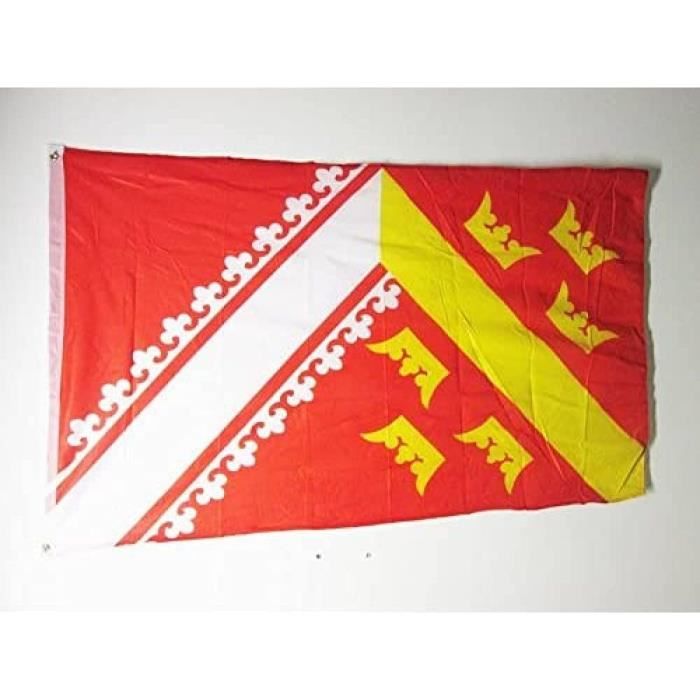 Drapeau Alsace Ancien 150X90Cm - Drapeau Alsacien - France 90 X 150 Cm ...