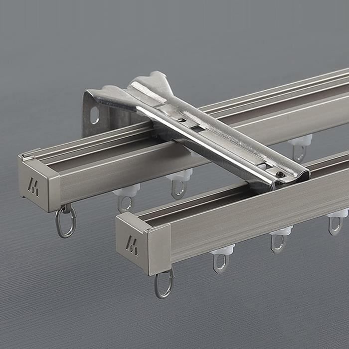 Rail De Rideau, Montage Au Plafond À Double Rail, Alliage D'Aluminium ...