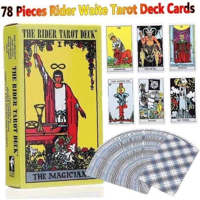 1set Tarot cartes de tarot carte de tarot de plate-forme avec la ...