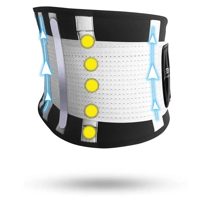 Tech Therapeutics Ceinture Lombaire Femme et Homme Ceinture Dorsale ...