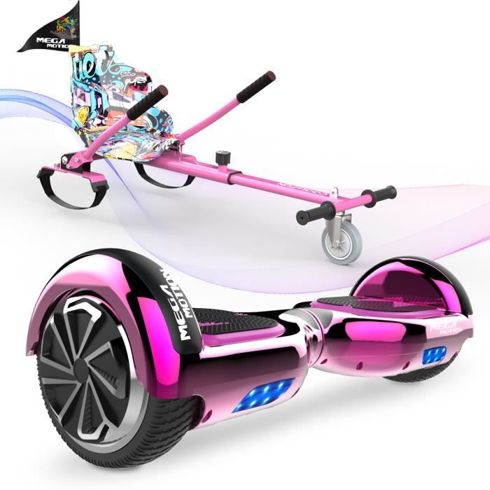 Hoverboard 6.5" Auto-équilibrage Moteur 700W Bluetooth Intégré Rose ...