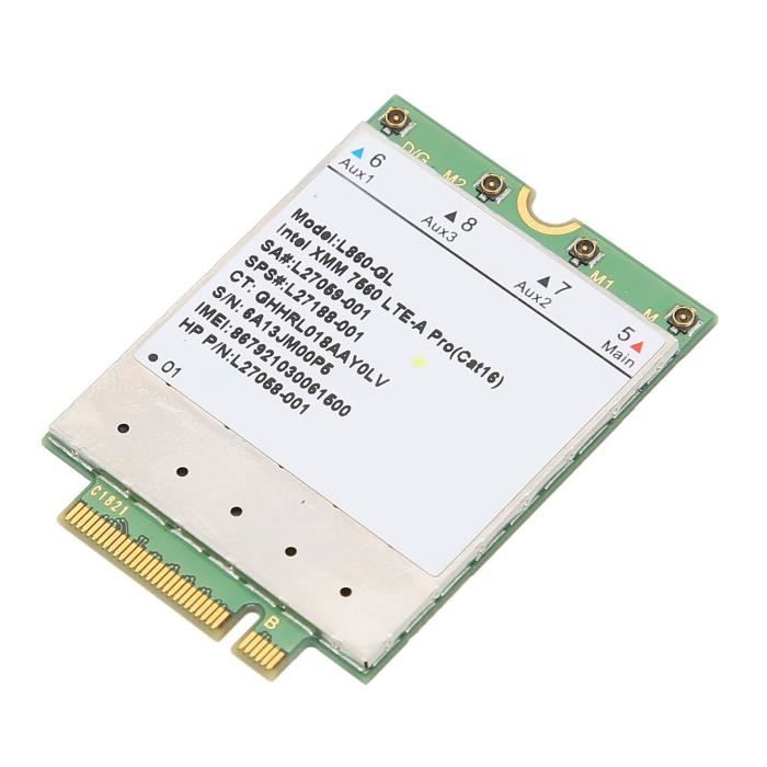 Module 4G LTE M.2 4G LTE Support ESIM Port Stable Plug and Play Carte ...