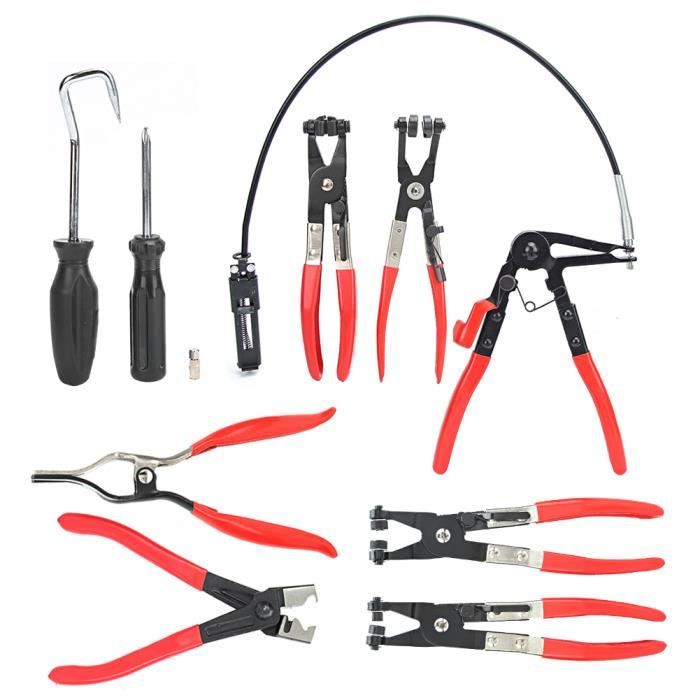 Fdit ensemble d'outils de réparation de voiture Tuyau d'huile en acier ...
