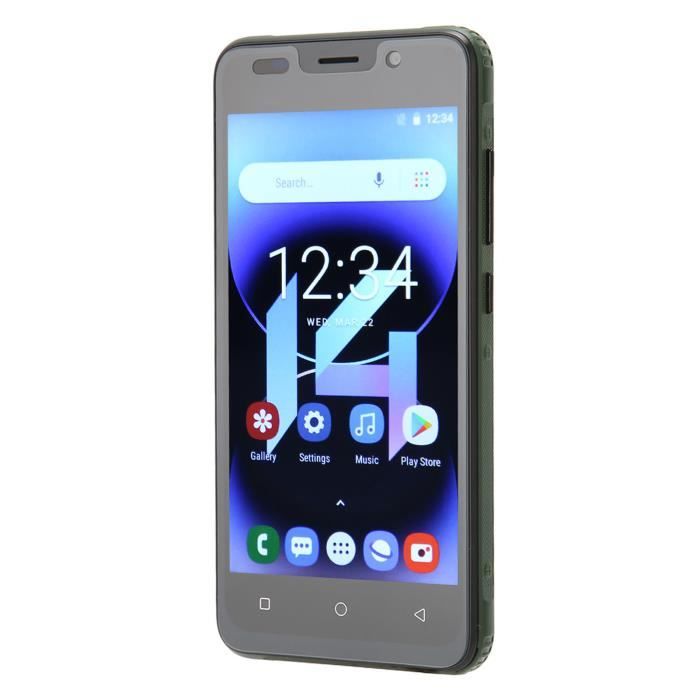 HURRISE Smartphone robuste de 4 Go Téléphone débloqué 5,0 pouces ...