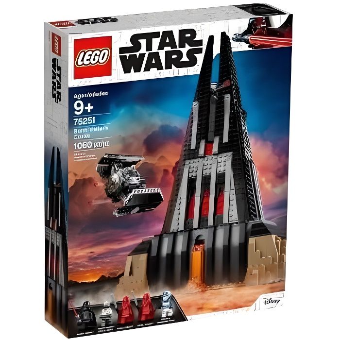 LEGO 75251 Star Wars - Le Château De Dark Vador - Jeux de construction ...