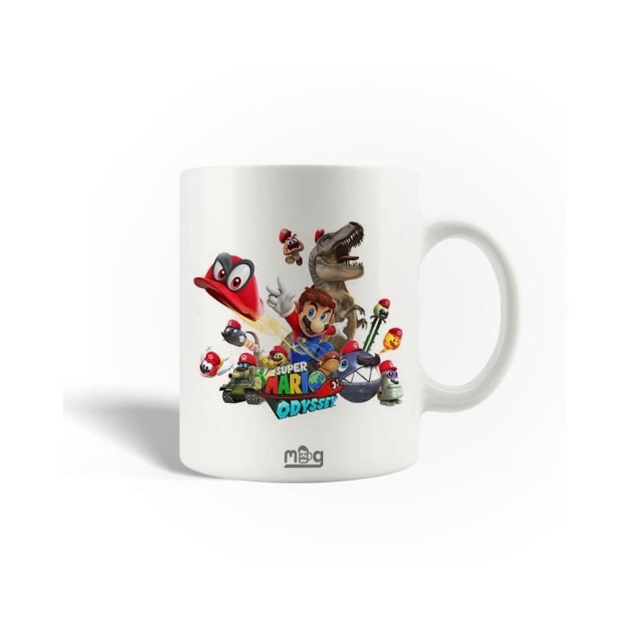 Mug en Céramique - Super Mario - 3D World - 30cl - Compatible Lave ...