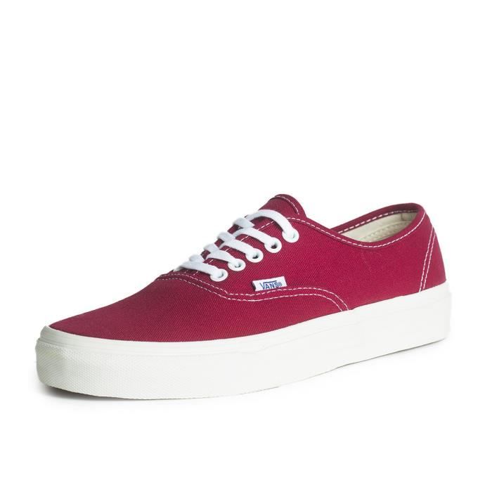 Vans Authentic Vintage tibet Rouge Rouge - Cdiscount Chaussures