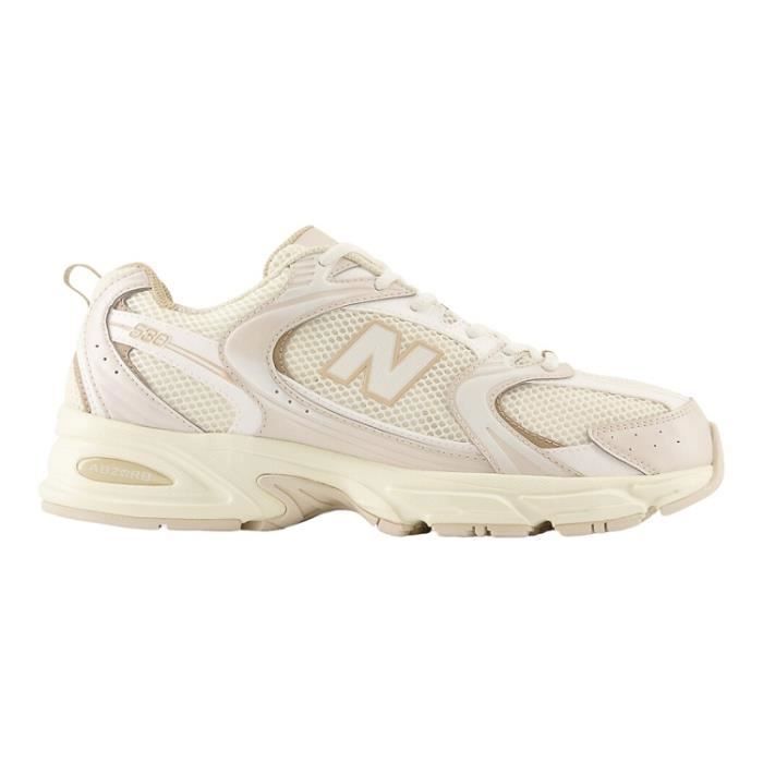 Baskets - New Balance - MR530 Beige - Talon plat - Lacets - Bout rond ...