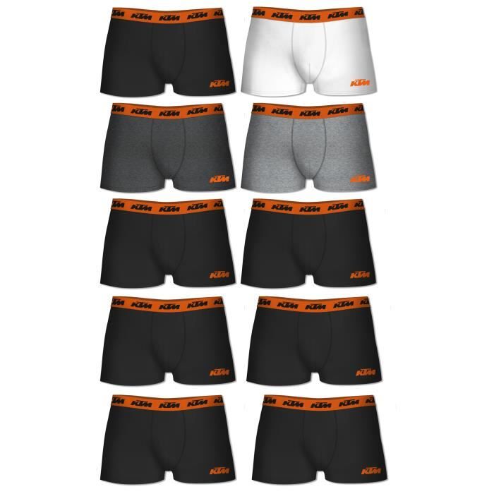 KTM 10 boxers unis pour homme Multicolor - Cdiscount Prêt-à-Porter