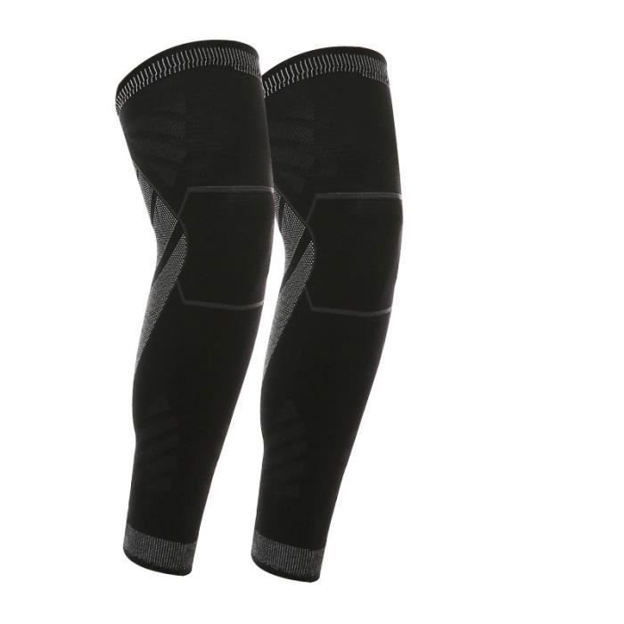 Manchons de jambe - Compression de sport - Protection genou et mollet ...