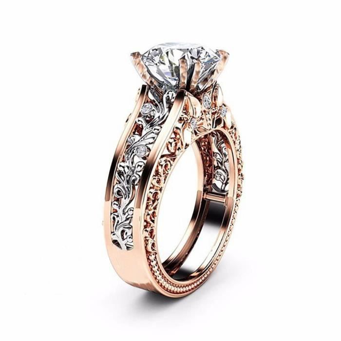 Femme Bague,Coloree Et Elegante En Cristal Bague,Pop Elegante Et ...