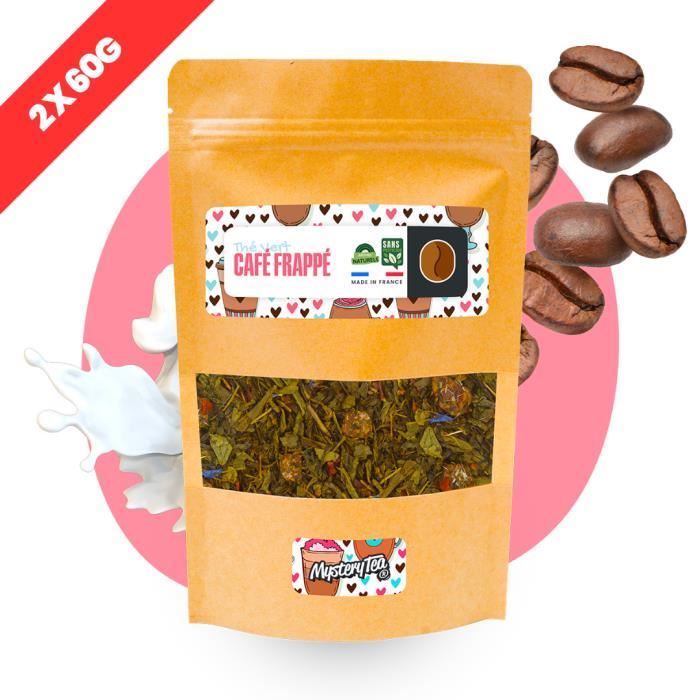 Thé Vert saveur Café à la Crème - Riche en saveur et aromatisée ...