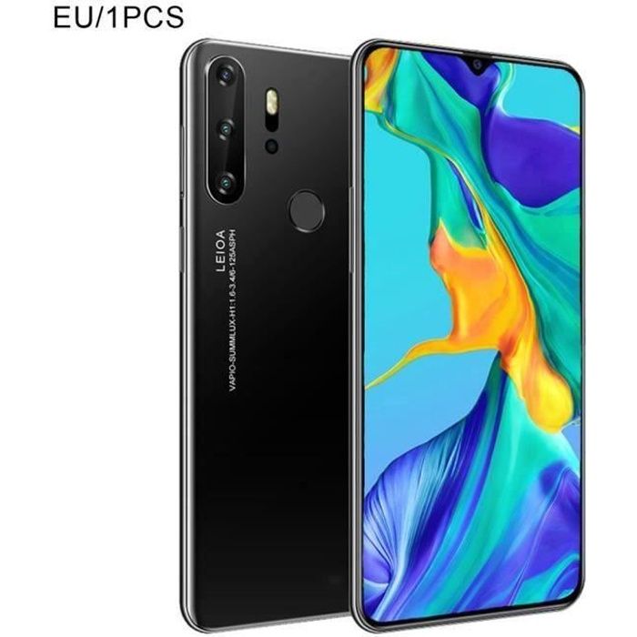 P35 Smartphone Quad Core 6.3" grand écran 2+32G téléphone portable avec ...