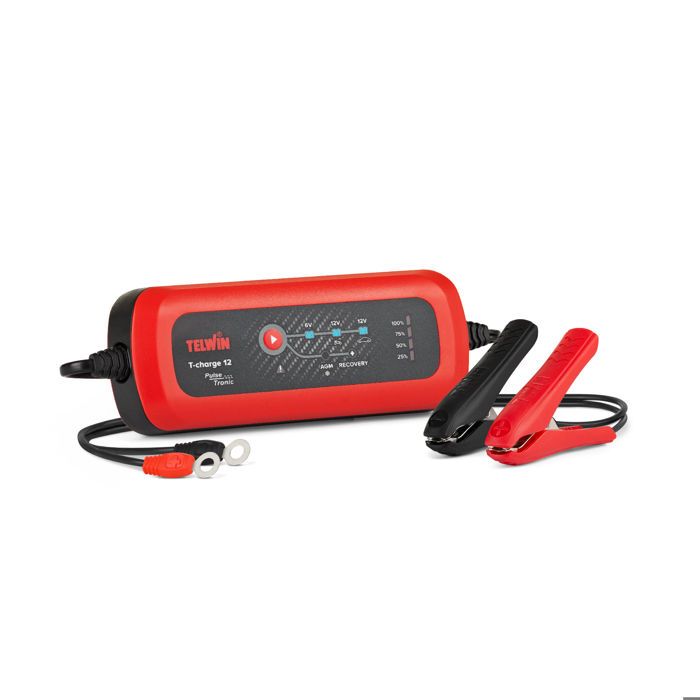 Chargeur de batteries - TELWIN - T CHARGE 12 - 6/12 V - Maintenance ...
