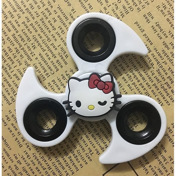 KT de chat Spinner Fidget Lilo Stitch Jouet Tri Fidget Hand Spinner ...