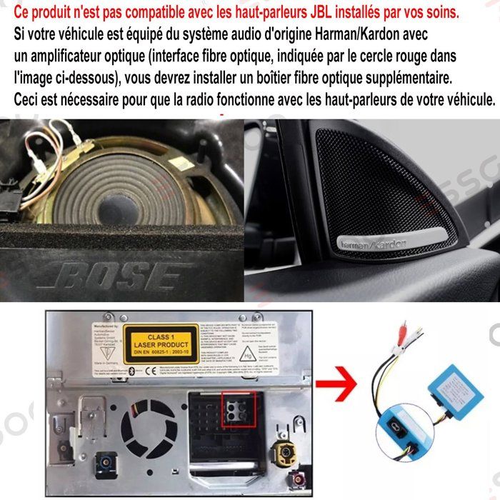 9 pouces Autoradio Android 15 2G+32Go pour Mercedes Benz R-Klasse W251 ...