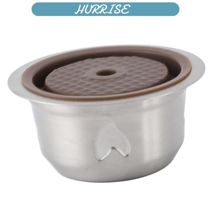 Dosette de café réutilisable en acier inoxydable, rechargeable, tasse ...