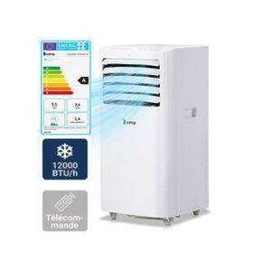 Climatiseur mobile Valberg 12000 BTU pour pièce de 30 m² - Cdiscount