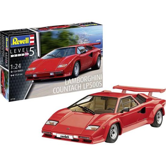 Maquette de voiture - Revell - Lamborghini Countach LP500S - Échelle 1: ...