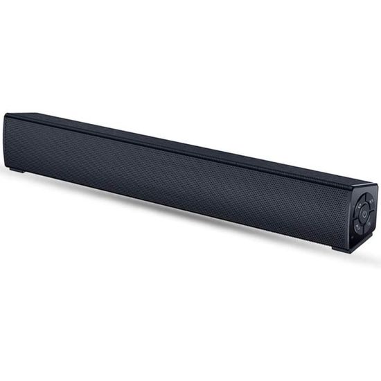 Mini Barre De Son 16-inch Sound Bar 20W RMS avec Entrée Bluetooth 5.0 ...