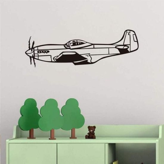 Autocollant Mural Avion Aviation Vinyle Décalcomanie Air Force Sticker ...
