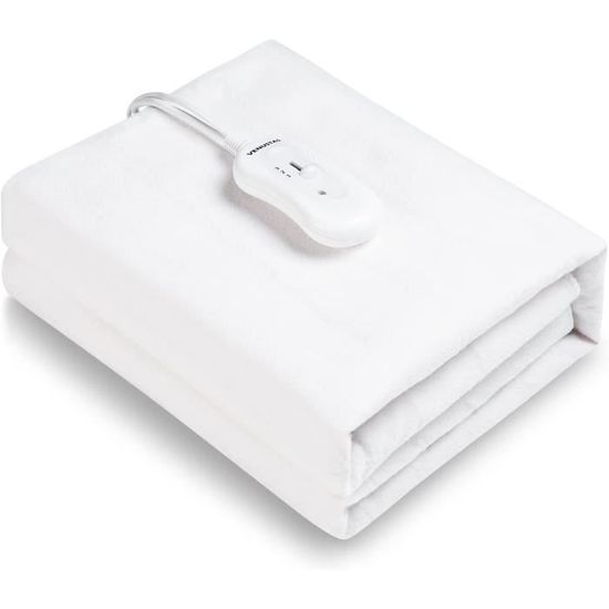 Venustas Couverture Chauffante 1 Personne, Matelas Chauffant, Chauffe ...