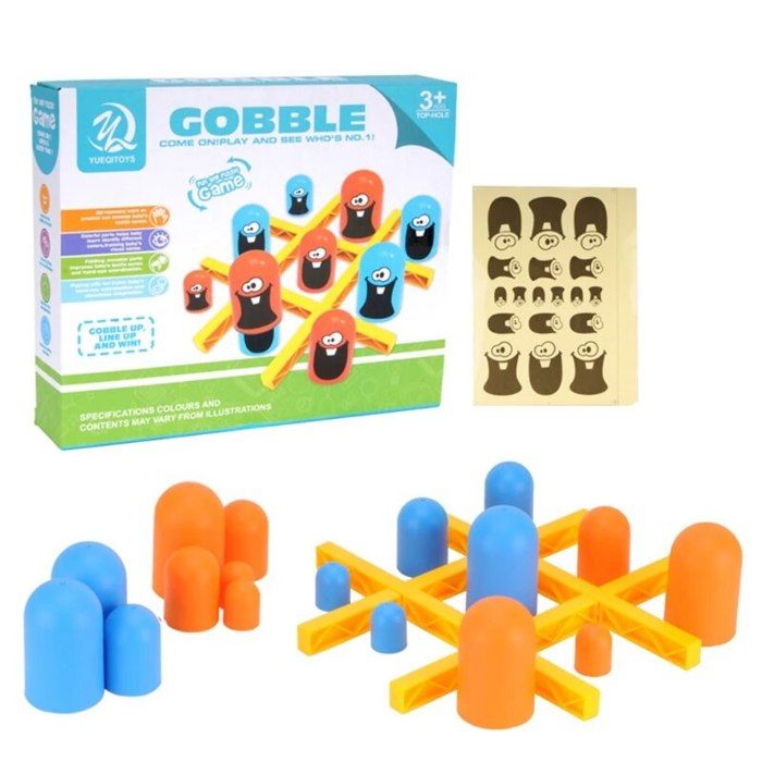 Ensemble de jeux de société Tic Tac Parker,Gobblet 2 plus tard,jeu de ...