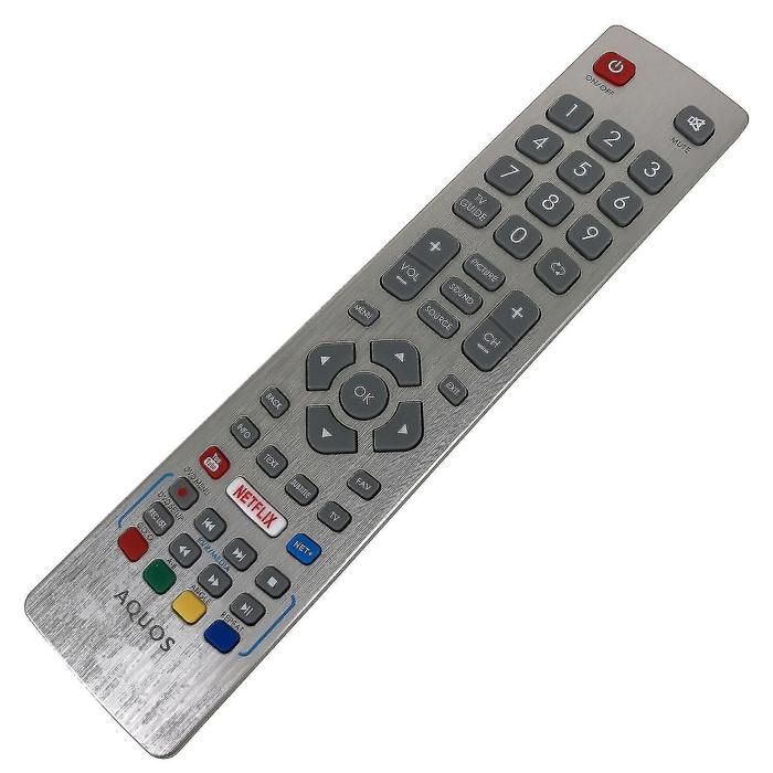Télécommande pour téléviseur LED intelligent Sharp Aquos HD DH1901091551 avec clé YouTube ...