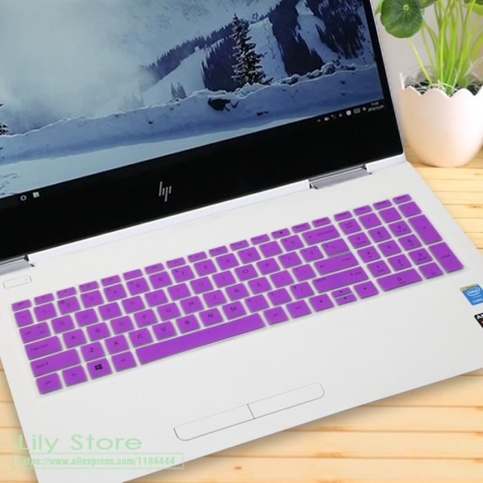 Violet-Juste de protection en silicone pour clavier d'ordinateur ...
