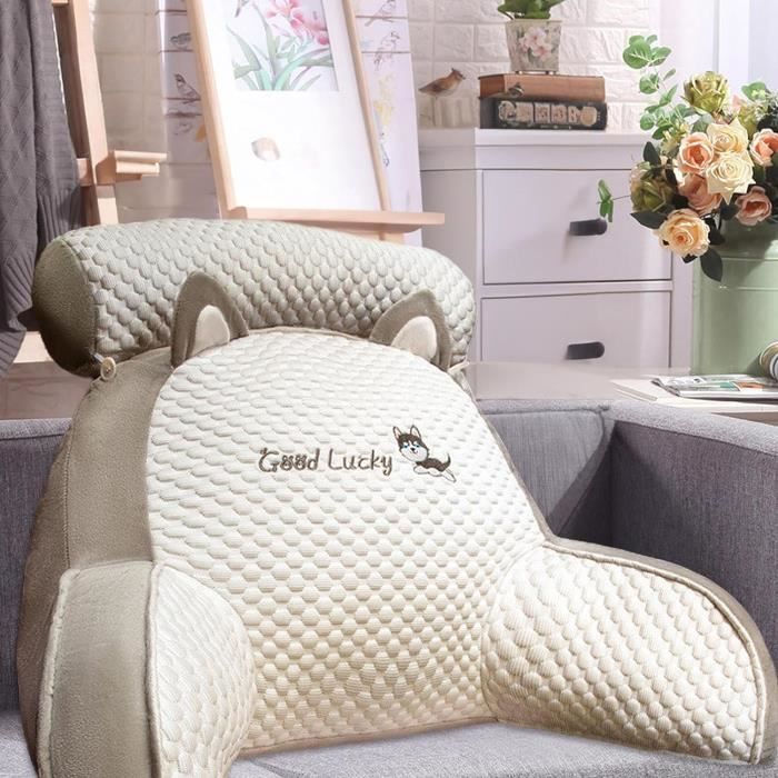 Oreiller de Lecture avec Accoudoirs, Coussin de Lecture, Coussin ...