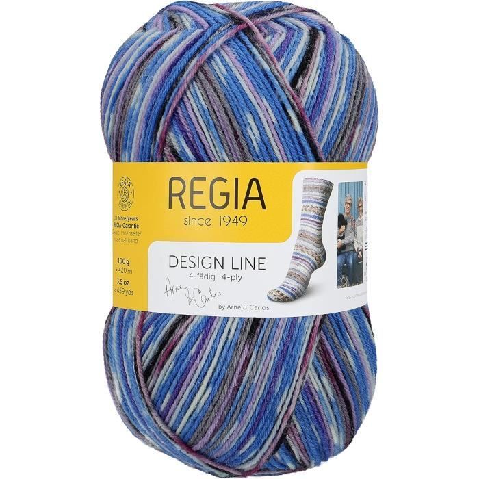 Design Line 4-Fils, 100G Nusfjord Color Fils À Tricoter[x10601 ...