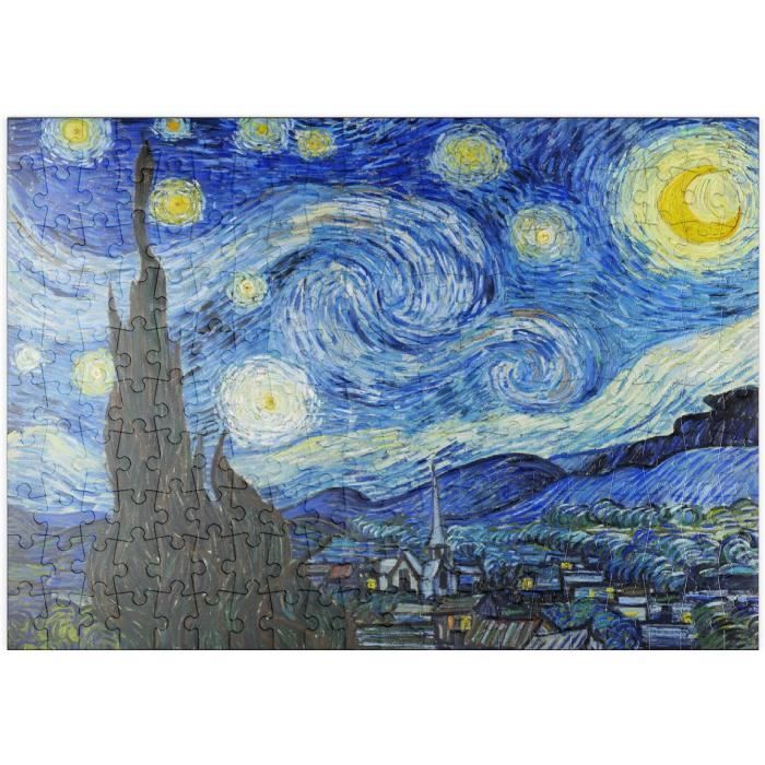 La Nuit Étoilée (1889) Par Vincent Van Gogh - Premium 200 Pièces Puzzle ...