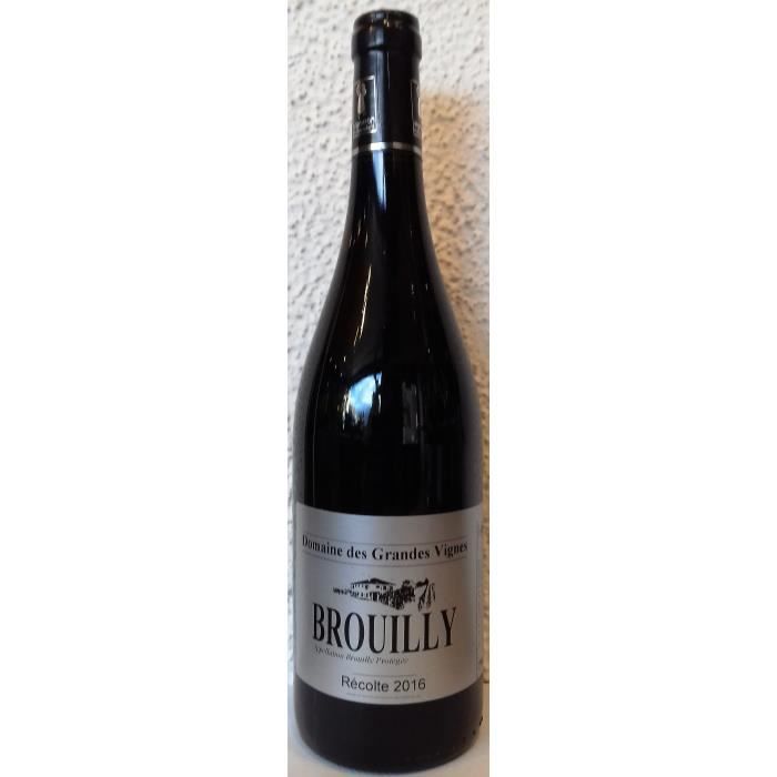 AOP Brouilly - 2016 - Domaine des Grandes Vignes - vin rouge - La cave ...