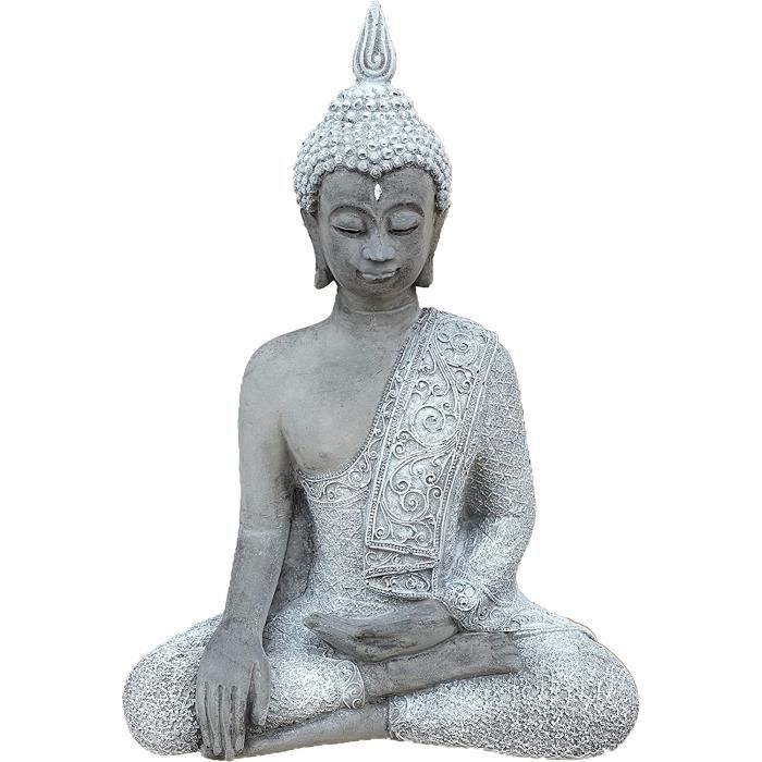 Statuette de Shiva assis en pierre massive résistante au gel[1741 ...